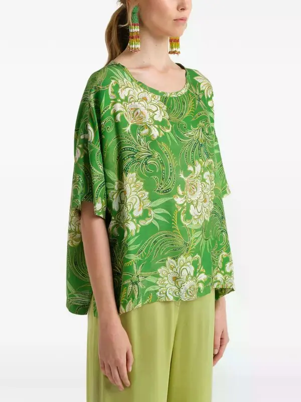 Malìparmi Printed Oversized Shirt