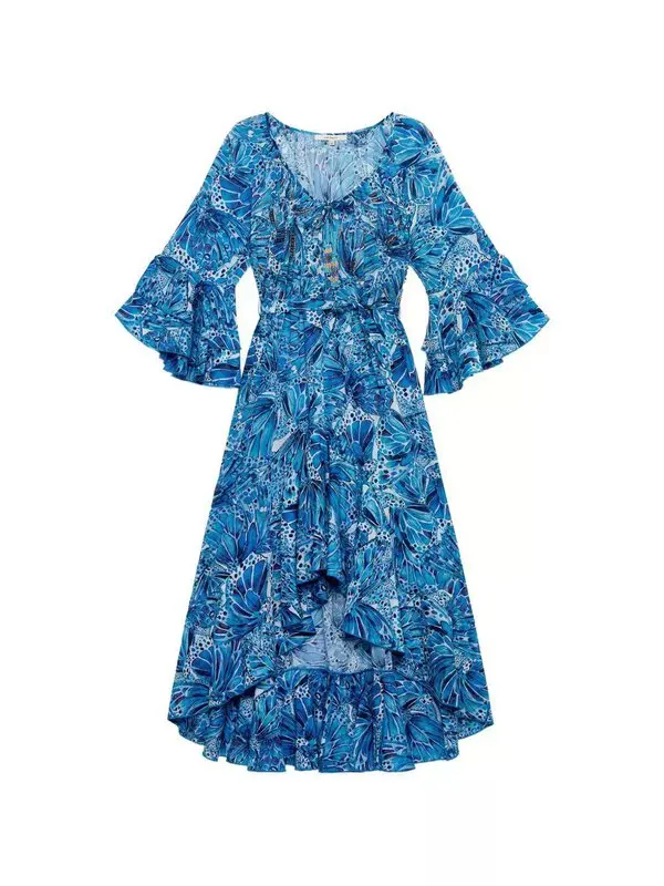 Malìparmi Butterfly-print Dress