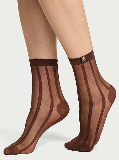 Victoria's Secret 2-pack Sheer Crew Socks