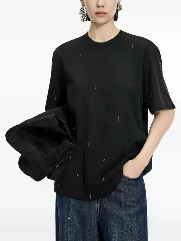 JNBY Embellished T-shirt - Black