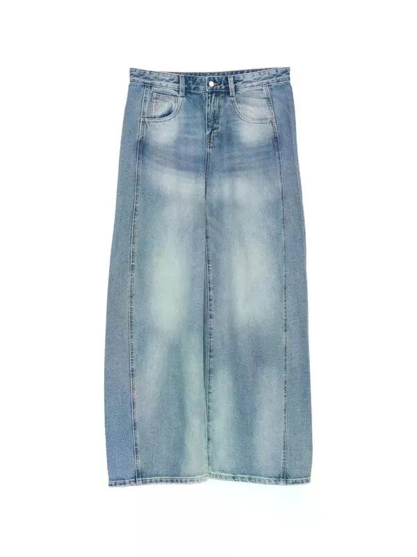 JNBY Cotton Wide-leg Jeans - Blue