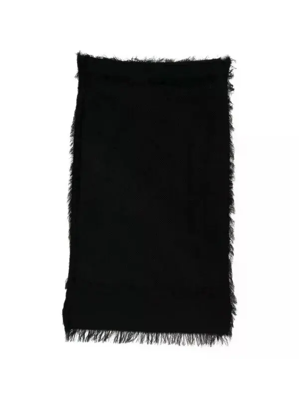 JNBY Fringed Straight Skirt - Black