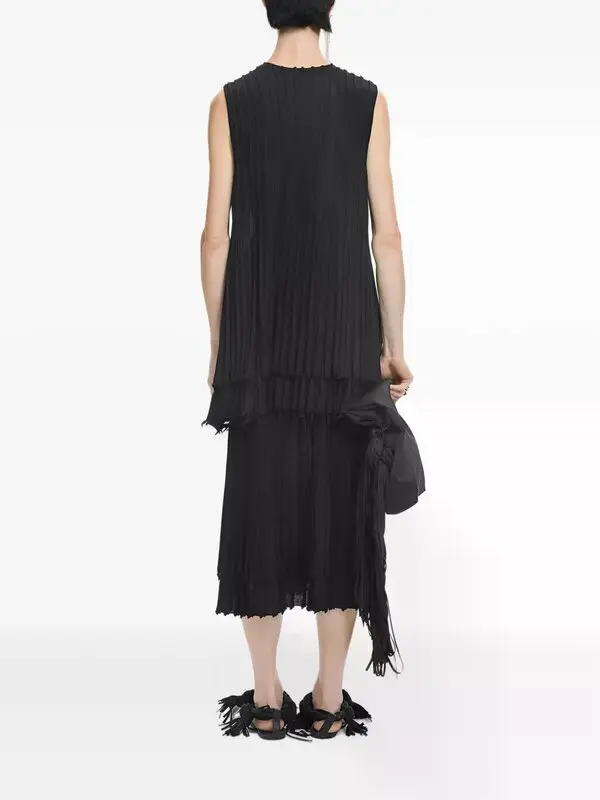 JNBY Textured Midi Skirt