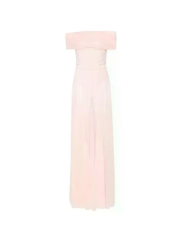 Norma Kamali Cowl-neck Maxi Dress