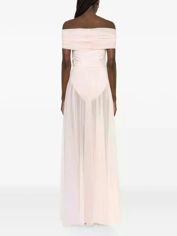Norma Kamali Cowl-neck Maxi Dress