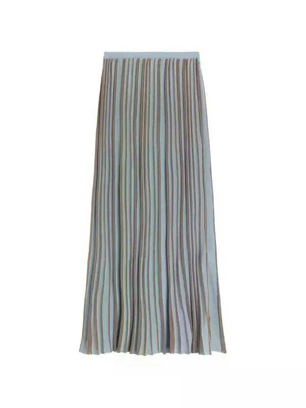 MARGHERITA MACCAPANI Straight Terry Skirt - Blue