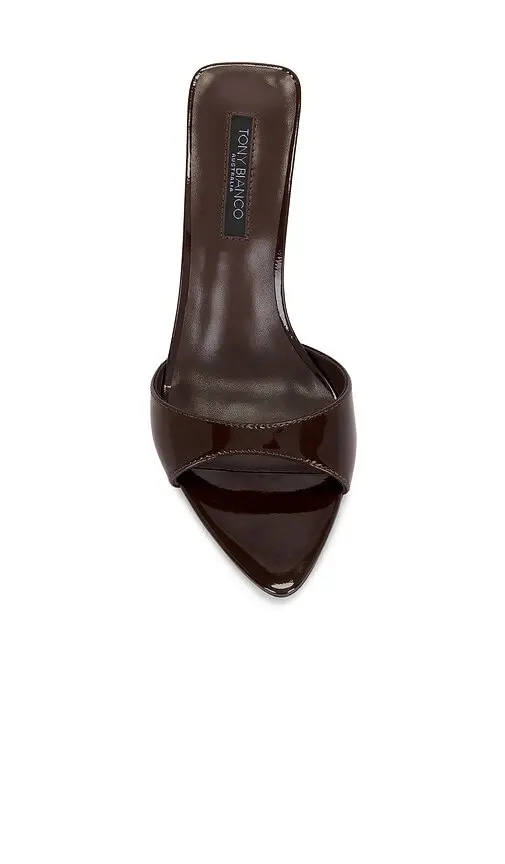 TONY BIANCO Hallie Stiletto Sandal - Chocolate