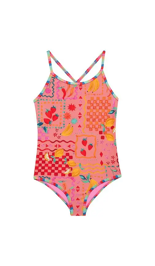 Beach Riot Little Julia One Piece - Passion Fruit