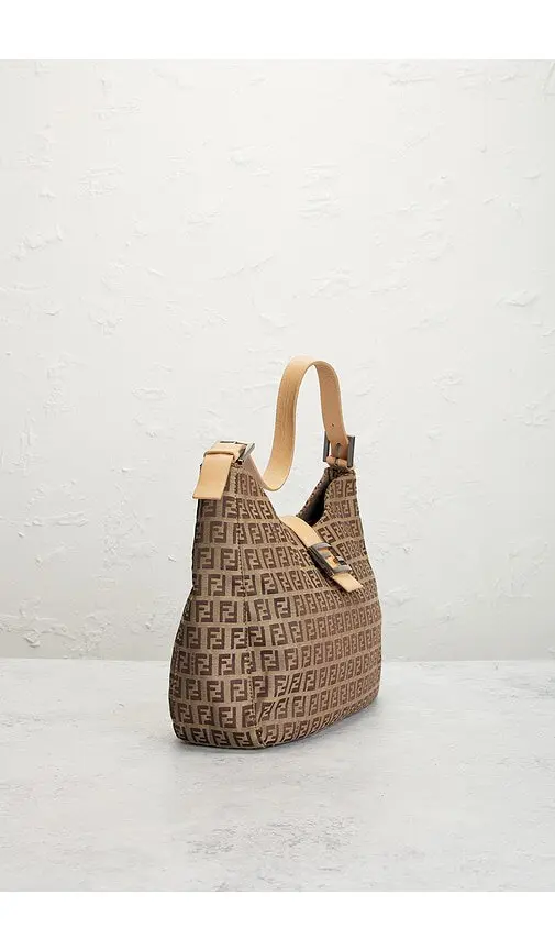 Undefined Fendi Zucchino Hobo Bag