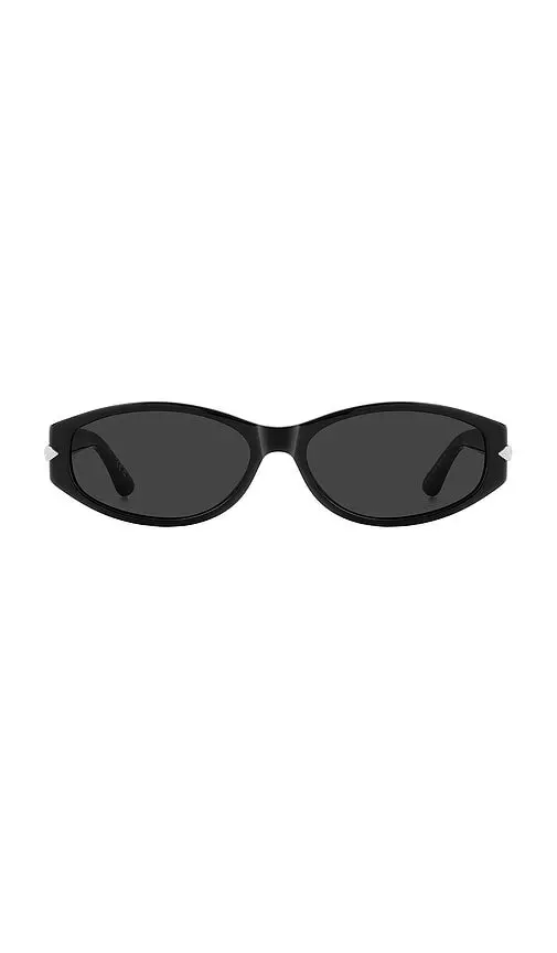 Isabel Marant Étoile Oval Frame Sunglasses - Black