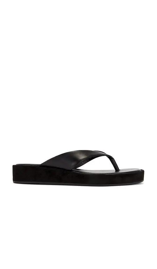 TONY BIANCO Kyra Platform Flip Flop - Black Como