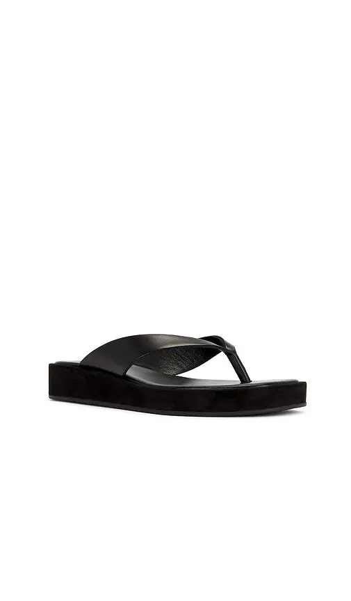 TONY BIANCO Kyra Platform Flip Flop - Black Como
