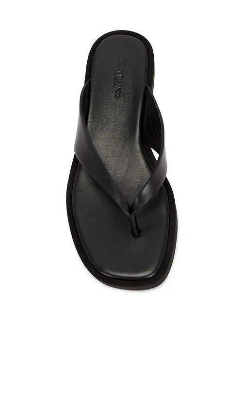 TONY BIANCO Kyra Platform Flip Flop - Black Como