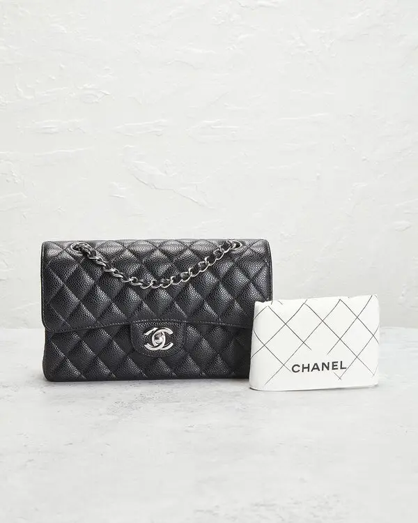 FWRD RENEW Caviar Small Classic Double Flap Bag