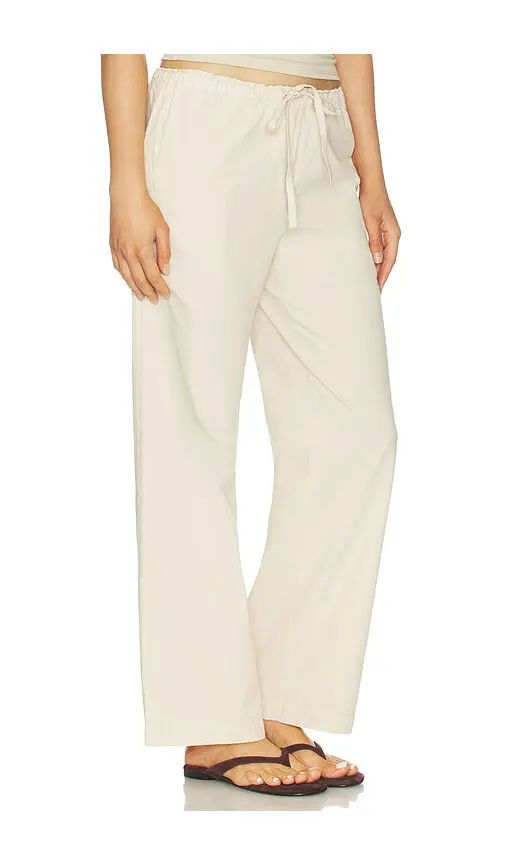 VIR VITA Siena Cotton Poplin Pant - Dune