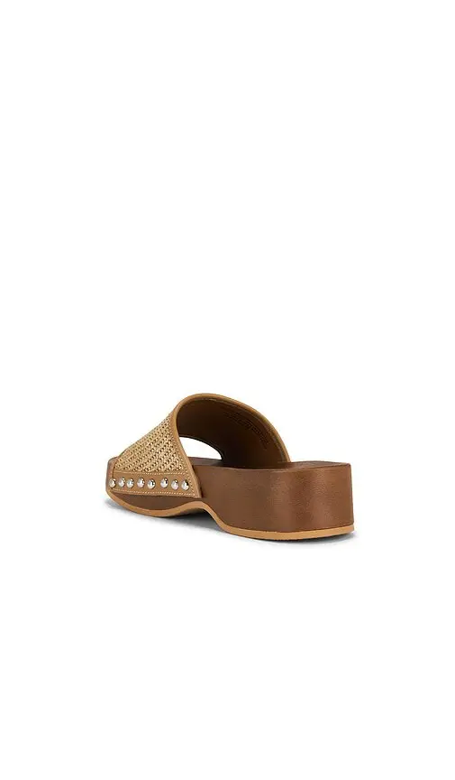 Seychelles Fantasy Raffia Sandal - Tan Raffia