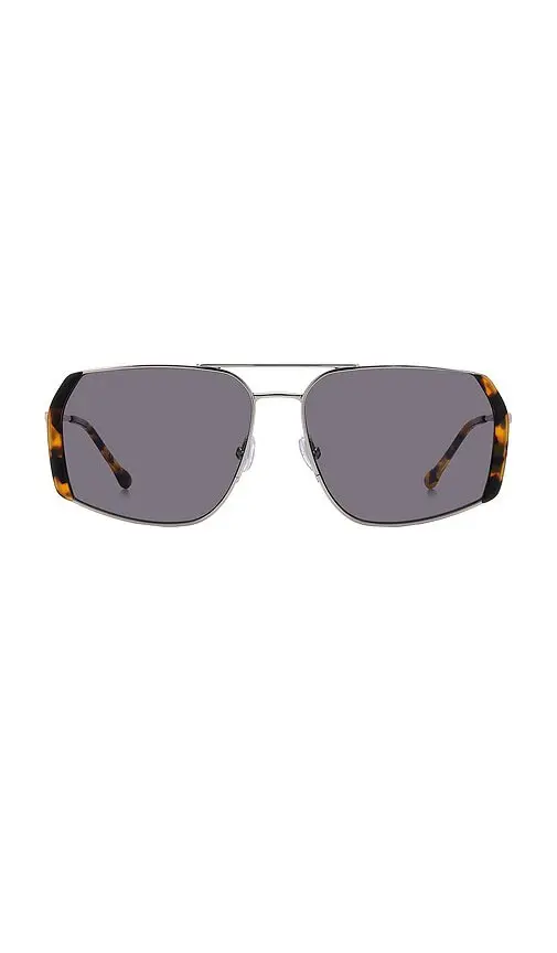 Isabel Marant Square Frame Sunglasses - Havana Ruthenium & Violet
