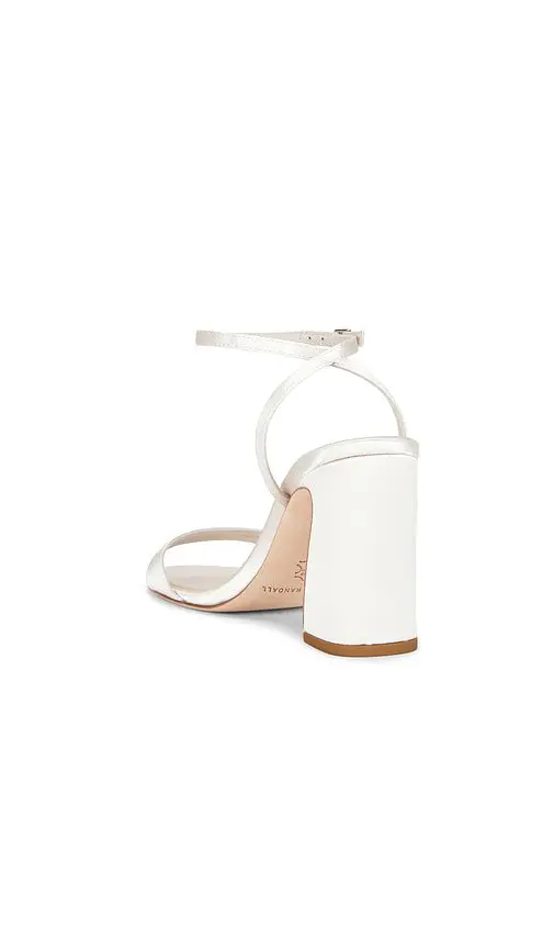 LOEFFLER RANDALL Malia Satin Sandal - Ivory