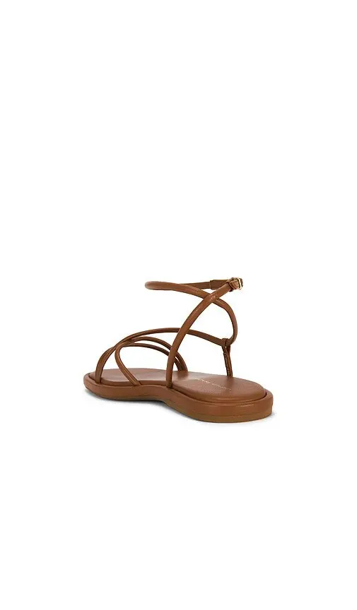 LOEFFLER RANDALL Noor Strappy Ankle Wrap Flat Sandal