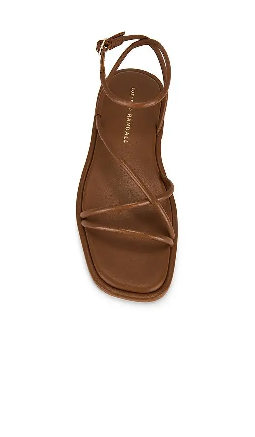 LOEFFLER RANDALL Noor Strappy Ankle Wrap Flat Sandal
