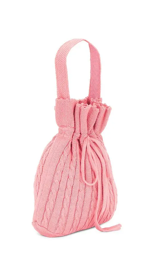 Polo Ralph Lauren Cotton Cable Knit Sweater Tote Bag