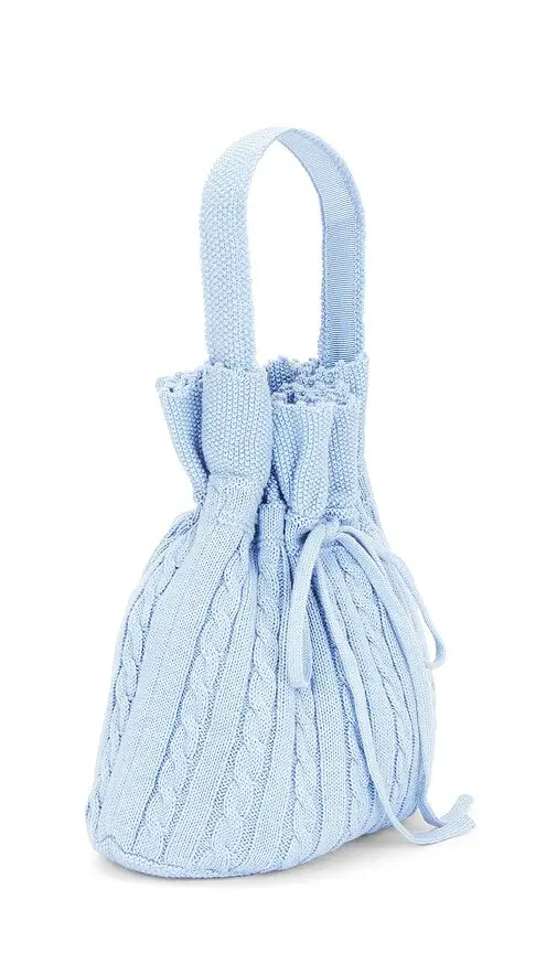 Polo Ralph Lauren Cotton Cable Knit Sweater Tote Bag