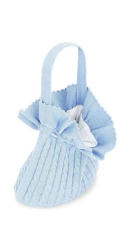 Polo Ralph Lauren Cotton Cable Knit Sweater Tote Bag