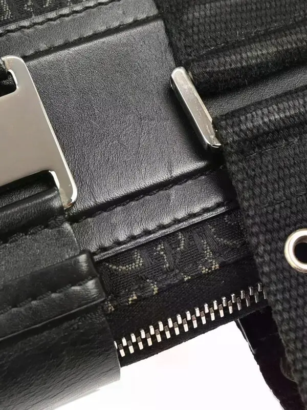 Dior 2002 Rivet Canvas Tote Bag