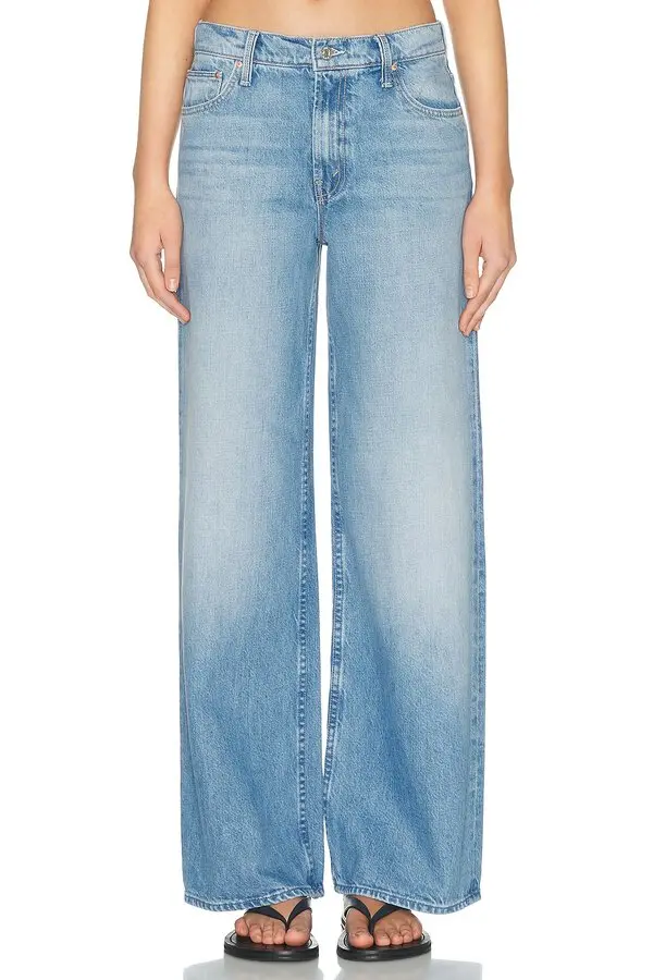 MOTHER The Rerun Zip Sneak Jeans - Last Bite