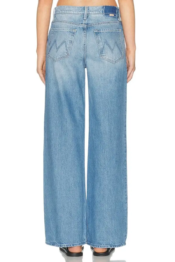 MOTHER The Rerun Zip Sneak Jeans - Last Bite