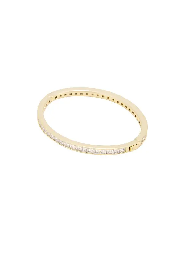 MEGA Princess Bangle Bracelet - Brass & 14k Gold Vermeil