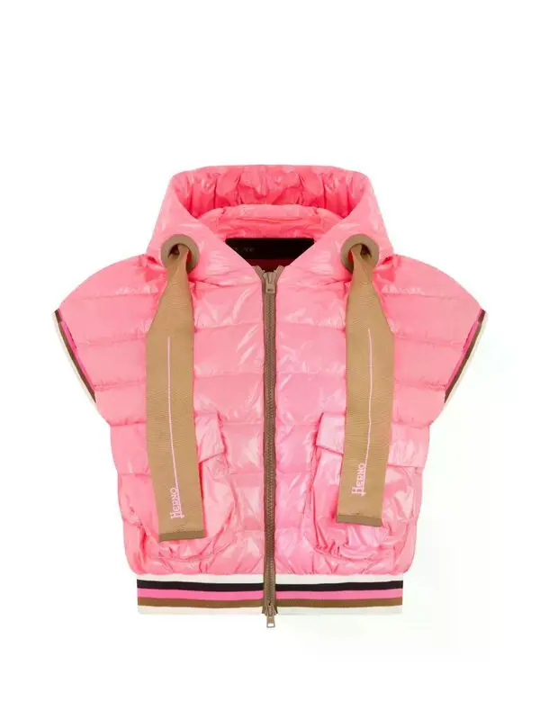 Herno Sleeveless Gilet - Pink
