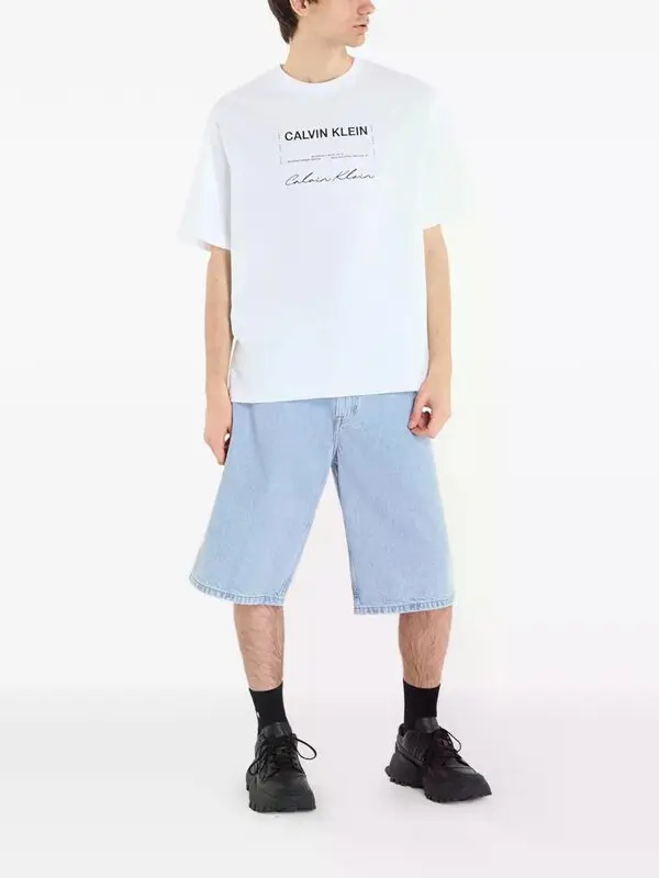 Calvin Klein Graphic-print T-shirt - White