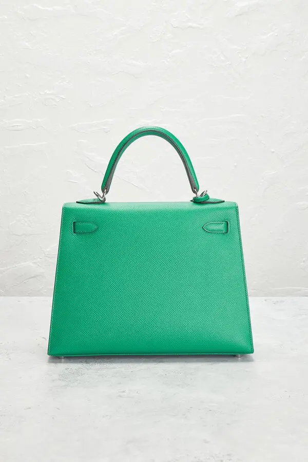 Hermès Epsom Kelly 25 Handbag - Vert Jade