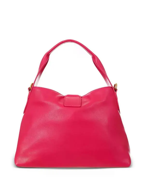Just Cavalli Snake-buckle Tote Bag - Pink