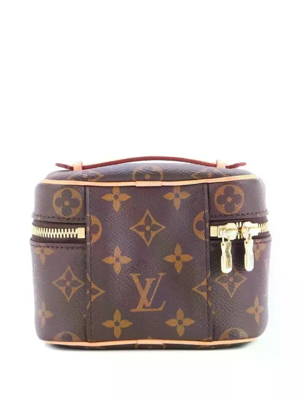 LOUIS VUITTON Nice Vanity Case Monogram Canvas Nano Pouch