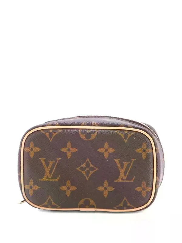 LOUIS VUITTON Nice Vanity Case Monogram Canvas Nano Pouch