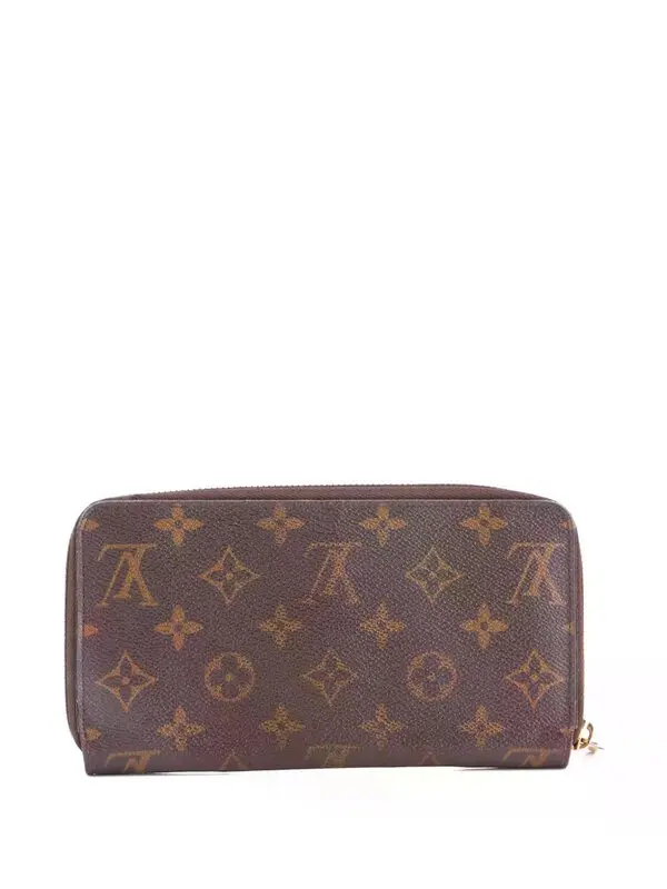 LOUIS VUITTON Zippy Wallet Monogram Canvas Small Wallets - Brown