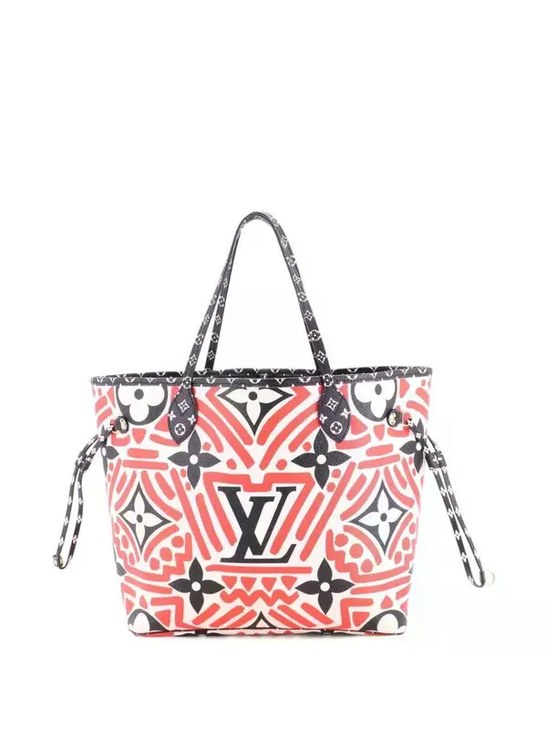 LOUIS VUITTON Neverfull Nm Limited Edition Crafty Monogram Giant Mm Tote Bag - Red