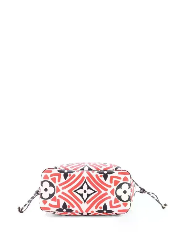 LOUIS VUITTON Neverfull Nm Limited Edition Crafty Monogram Giant Mm Tote Bag - Red