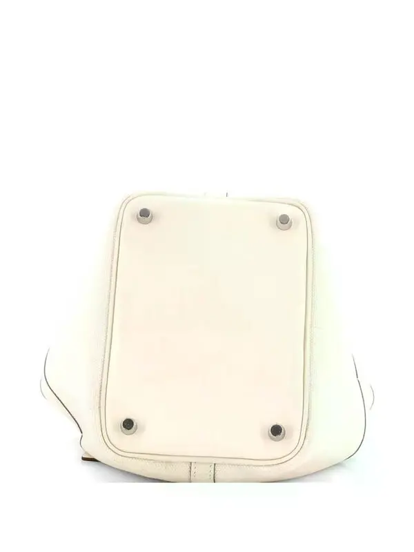 Hermès Cargo Picotin Lock Bag Canvas And Swift Pm