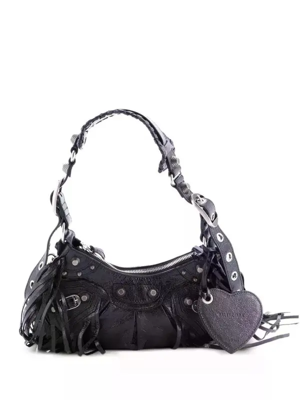 Balenciaga Le Cagole Xs Fringe Shoulder Bag