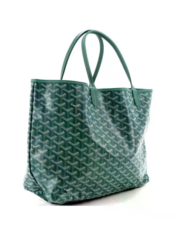 Goyard Saint Louis Coated Canvas Pm Tote Bag - Green