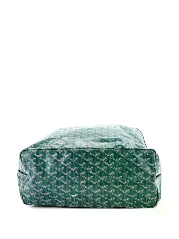 Goyard Saint Louis Coated Canvas Pm Tote Bag - Green