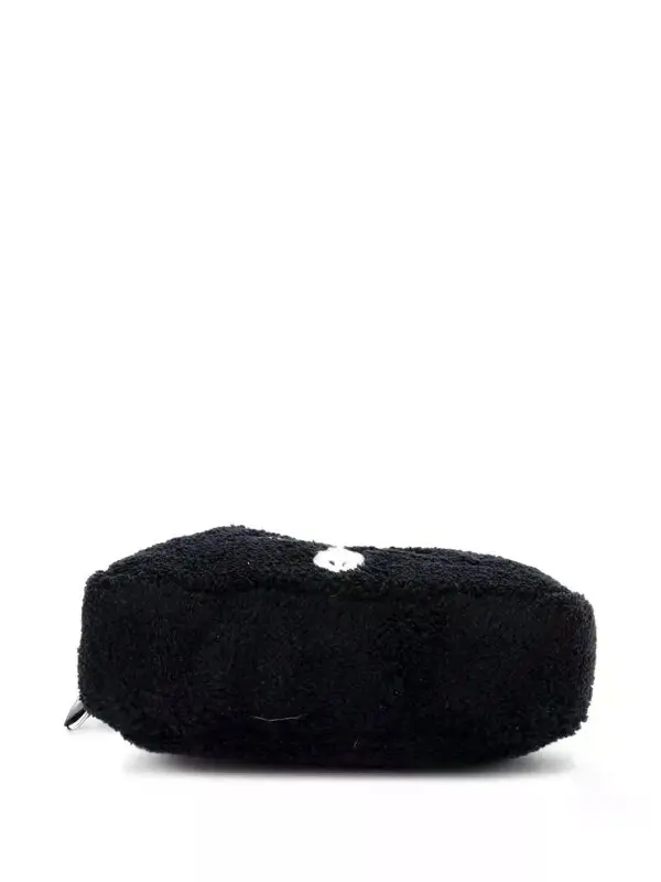 Prada Re-edition 2000 Terry Cloth Mini Hobo Bag - Black
