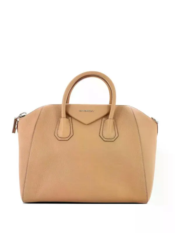 Givenchy Antigona Leather Medium Satchel - Neutrals