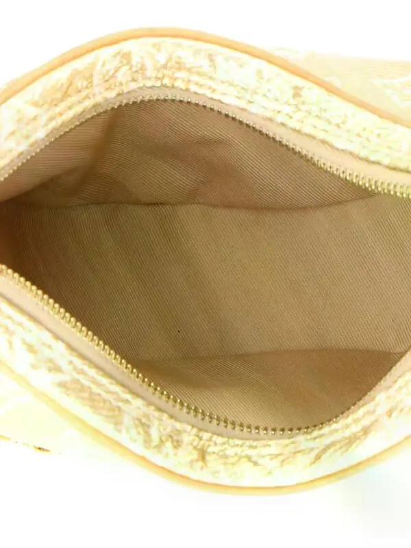 LOUIS VUITTON Loop Handbag Monogram Jacquard Canvas - Gold