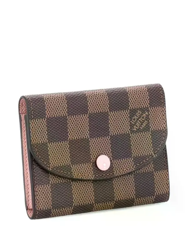 LOUIS VUITTON Rosalie Coin Purse Damier Pouch - Brown