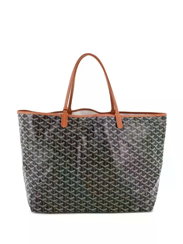 Goyard Saint Louis Coated Canvas Gm Tote Bag - Brown