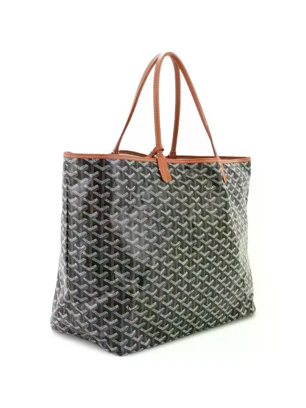 Goyard Saint Louis Coated Canvas Gm Tote Bag - Brown